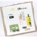 Clear Stamp Set / Clear Stamps / Receipt Collage Frame Designs S36 - Etsy