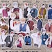 Vintage Gentleman Men Sticker, Old Town Handsome Boy Stickers Pack Die ...