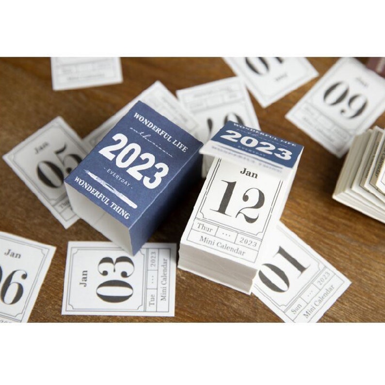 2023 Calendar Mini Calendar Small Calendar Pocket Calendar - Etsy