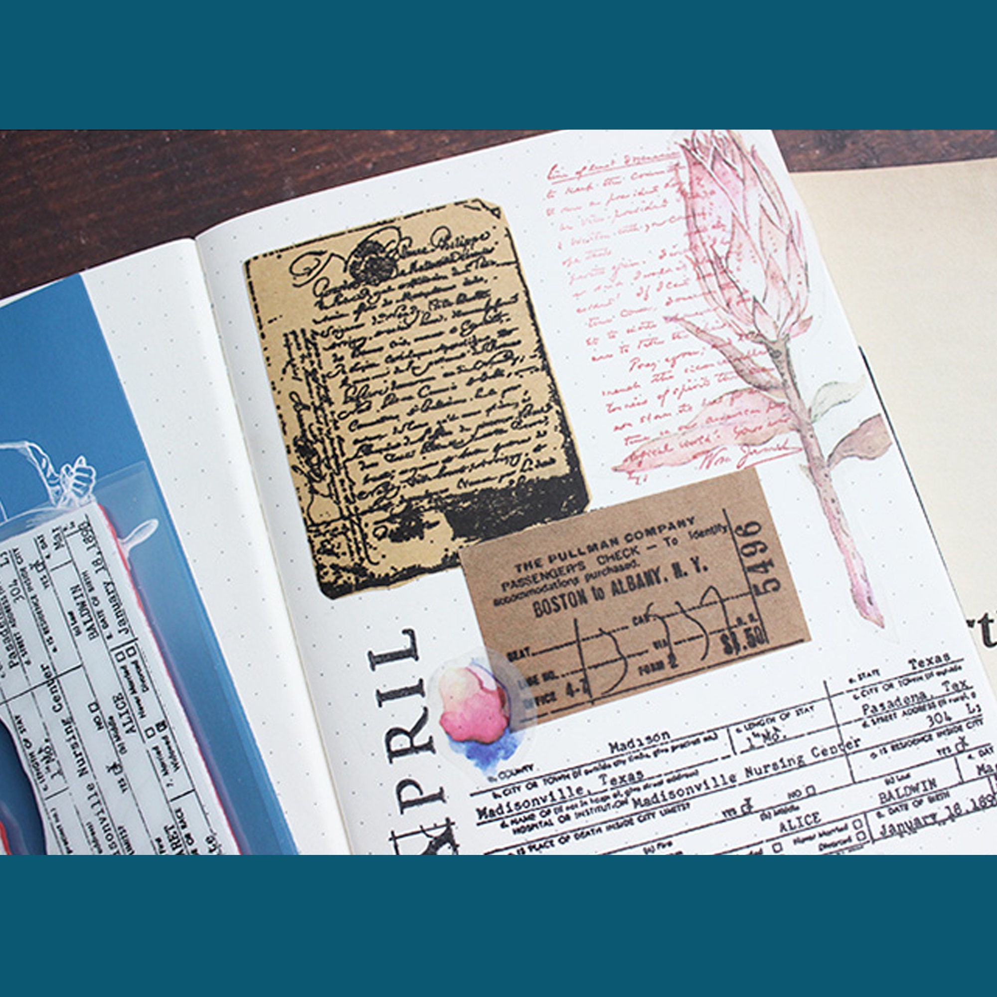 Cling Rubber Stamp Set / Rubber Stamps / Vintage Letter | Etsy