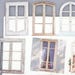 Various Window Paper Cuts 10pcs/pack Window Card Junk Journal Kit Pack ...