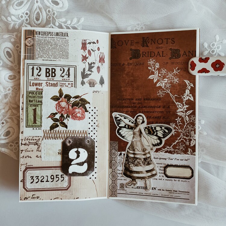 Vintage Garden Flower Ephemera Pack Forest Lady Vintage Junk - Etsy