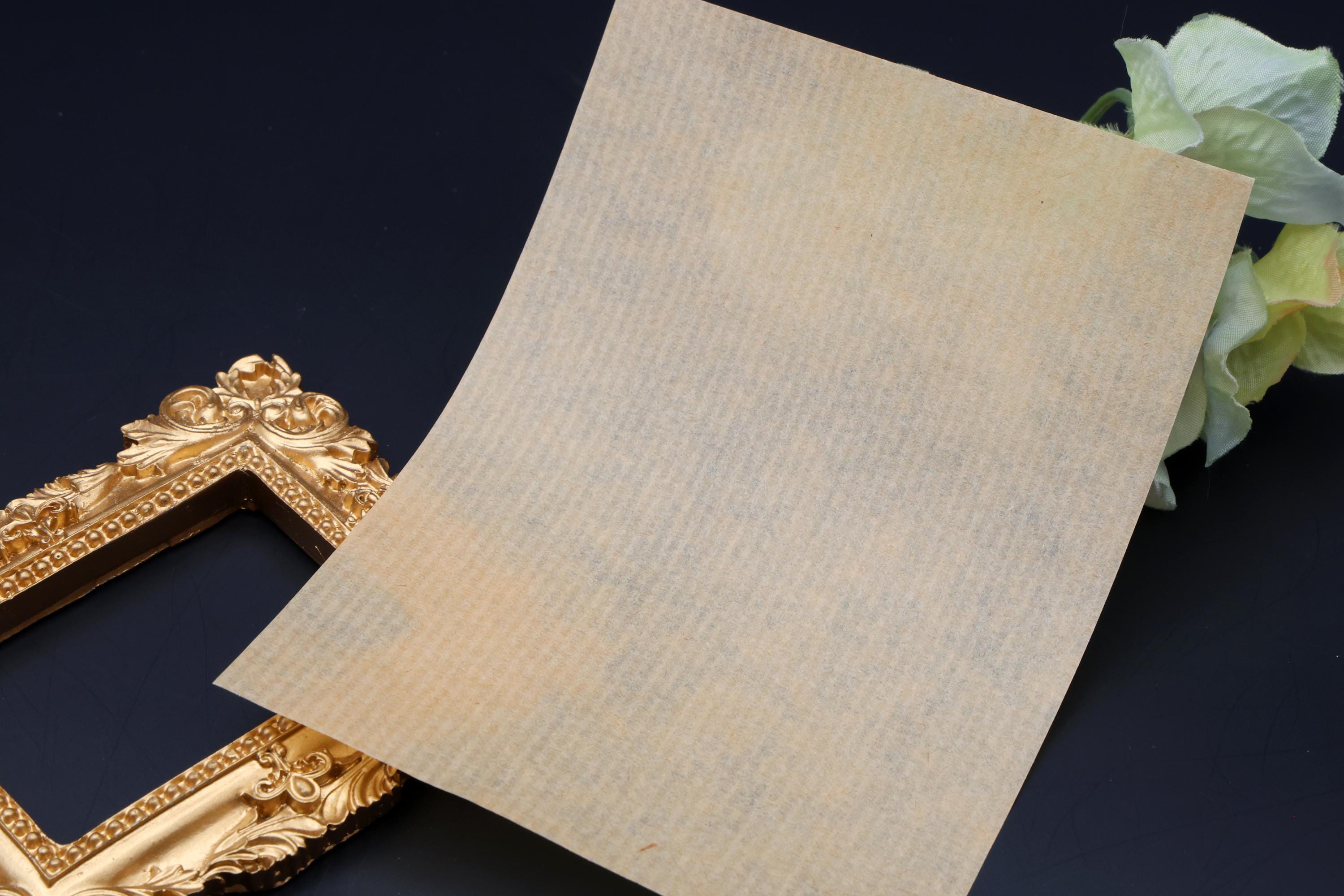 35pcs/pack Onion Skin Paper, Yellow, Vintage, Thin Paper, Stationery ...