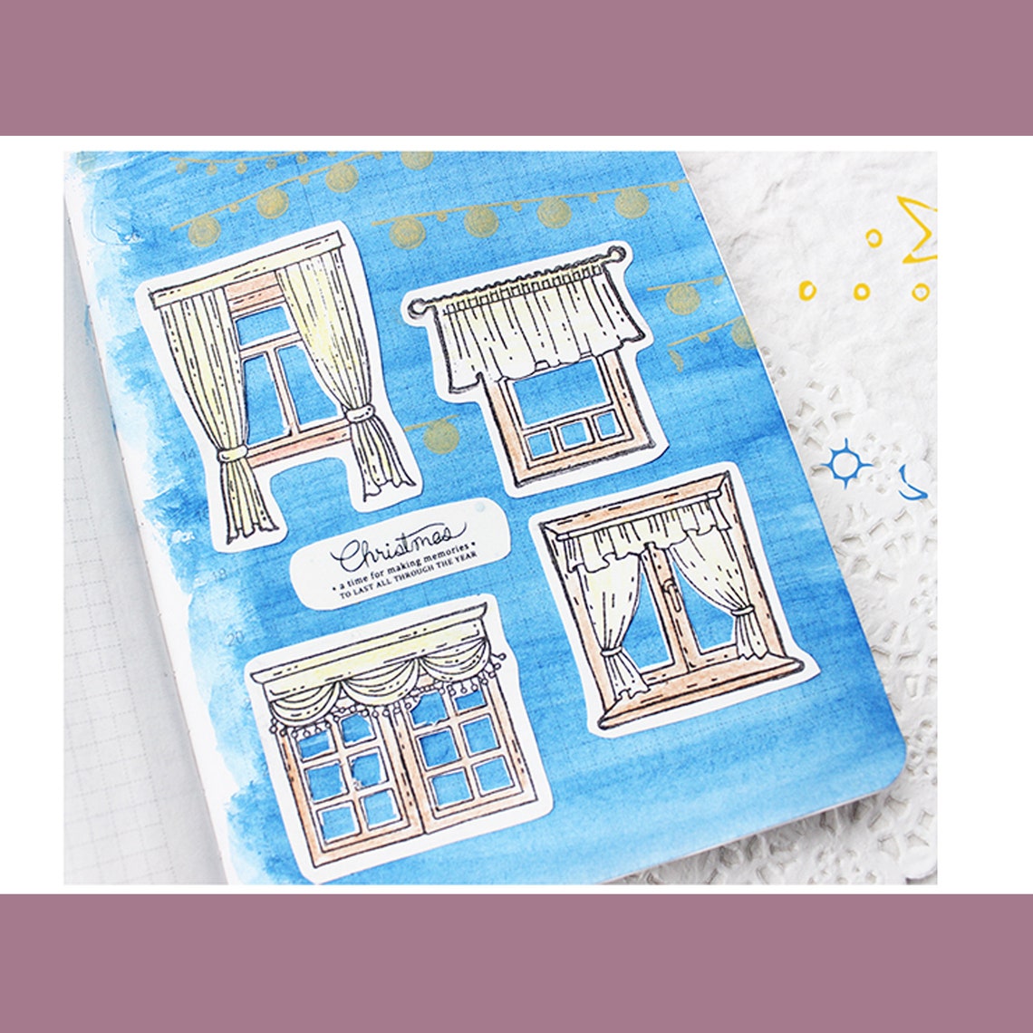 Clear Stamp Set /clear Stamps / Window Cute Fairy Tale | Etsy