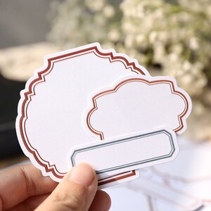 50pcs/pack Vintage Label Sticker Junk Journal Kit Pack, Canvas Texture ...