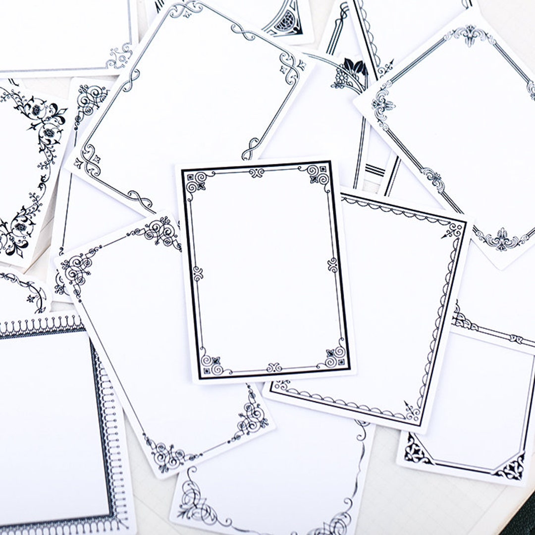 Stickers | Frame Sticker Label Samples Label Junk Journal Kit Pack ...