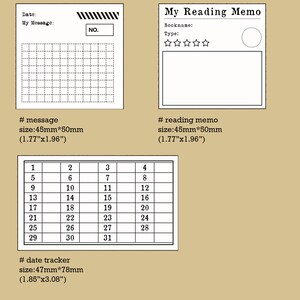 Wood Stamps Rubber Stamps Tracker Round Tracker Stamp, Calendar Stamp ...