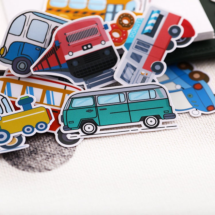 Cute Car Stickers Road Trip Car Vendor Van Motor Vehicle Bus - Etsy