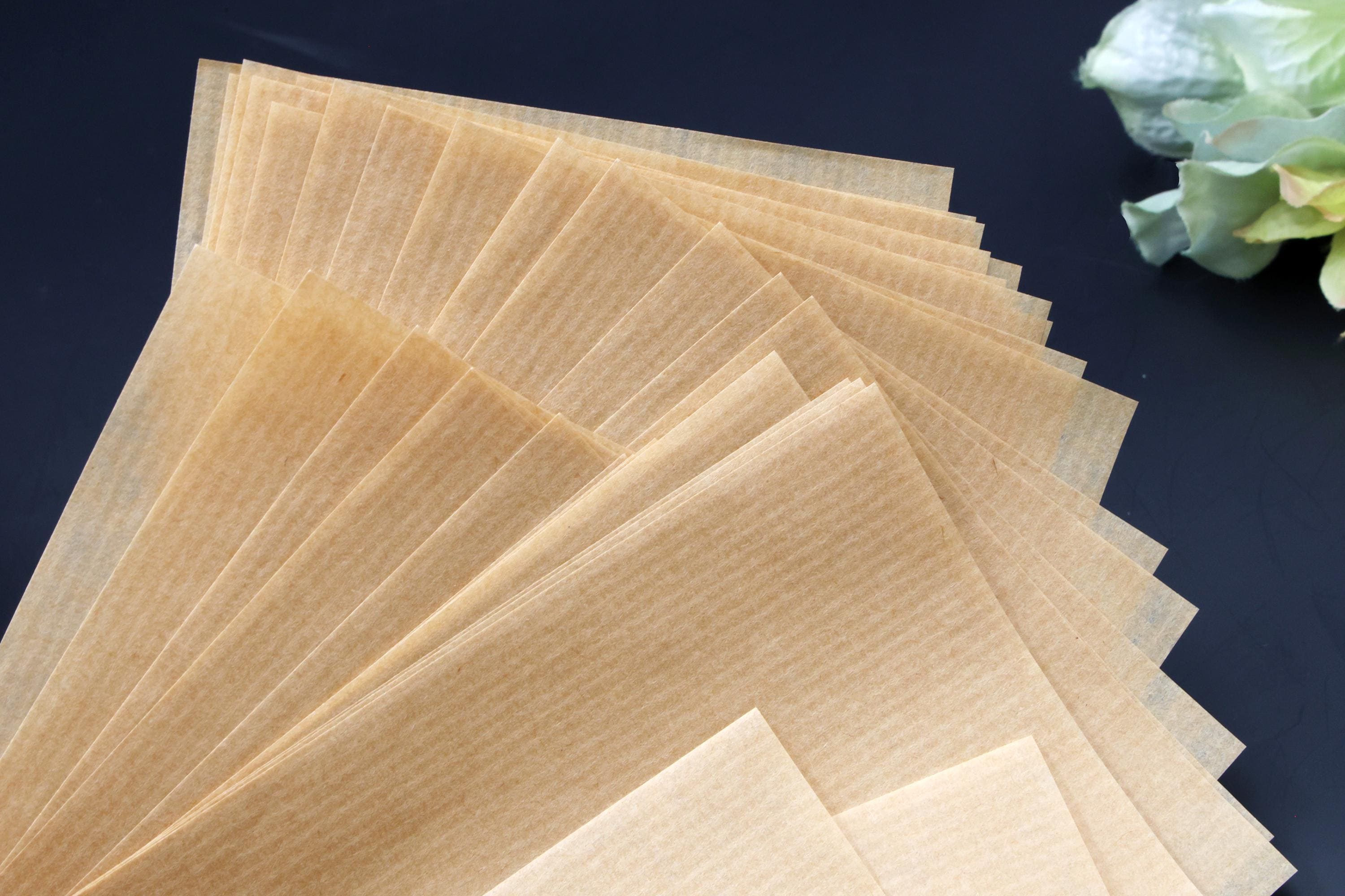 35pcs/pack Onion Skin Paper, Yellow, Vintage, Thin Paper, Stationery ...
