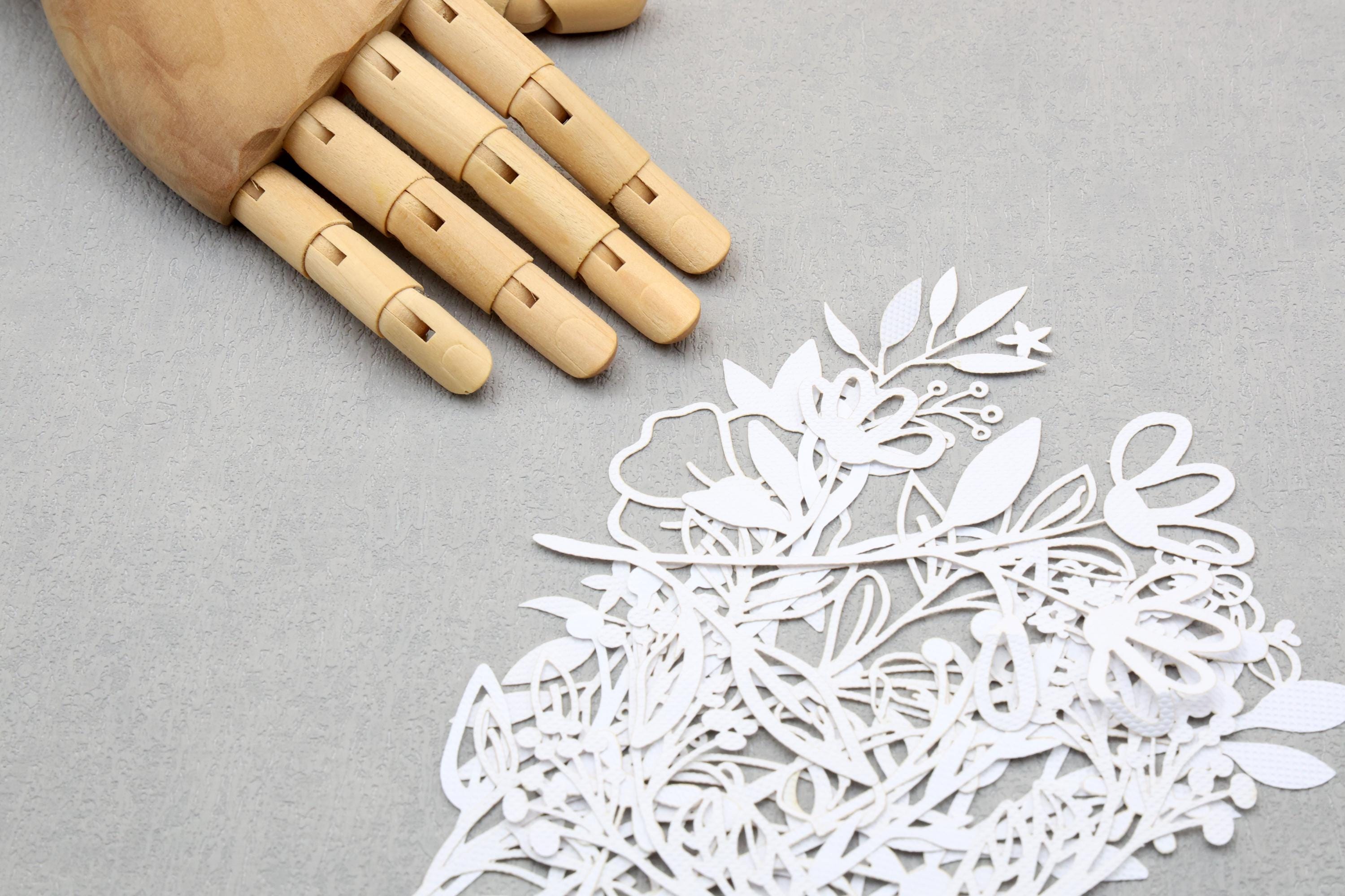 10PCS Assorted Lace Strips Paper Die-cuts, Lace Paper Cutting Thin Die ...