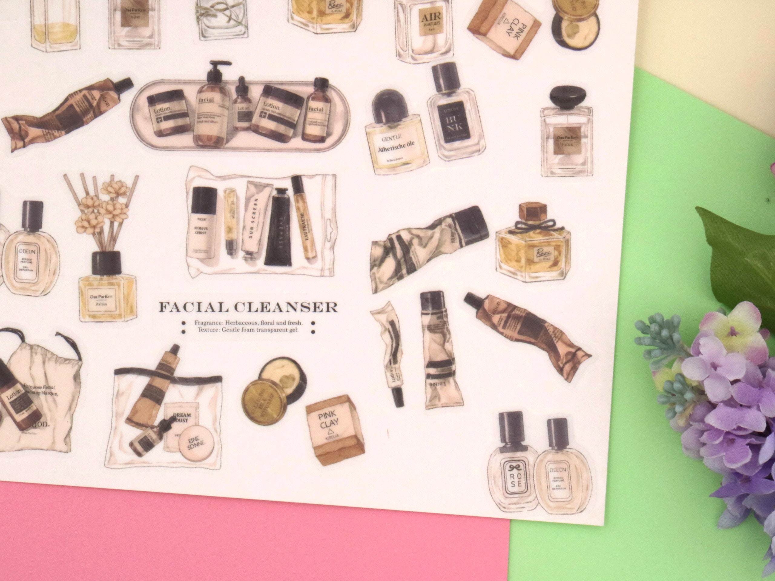 Perfume Stickers 40pcs/pack Washi Stickers Pack / Perfume - Etsy UK