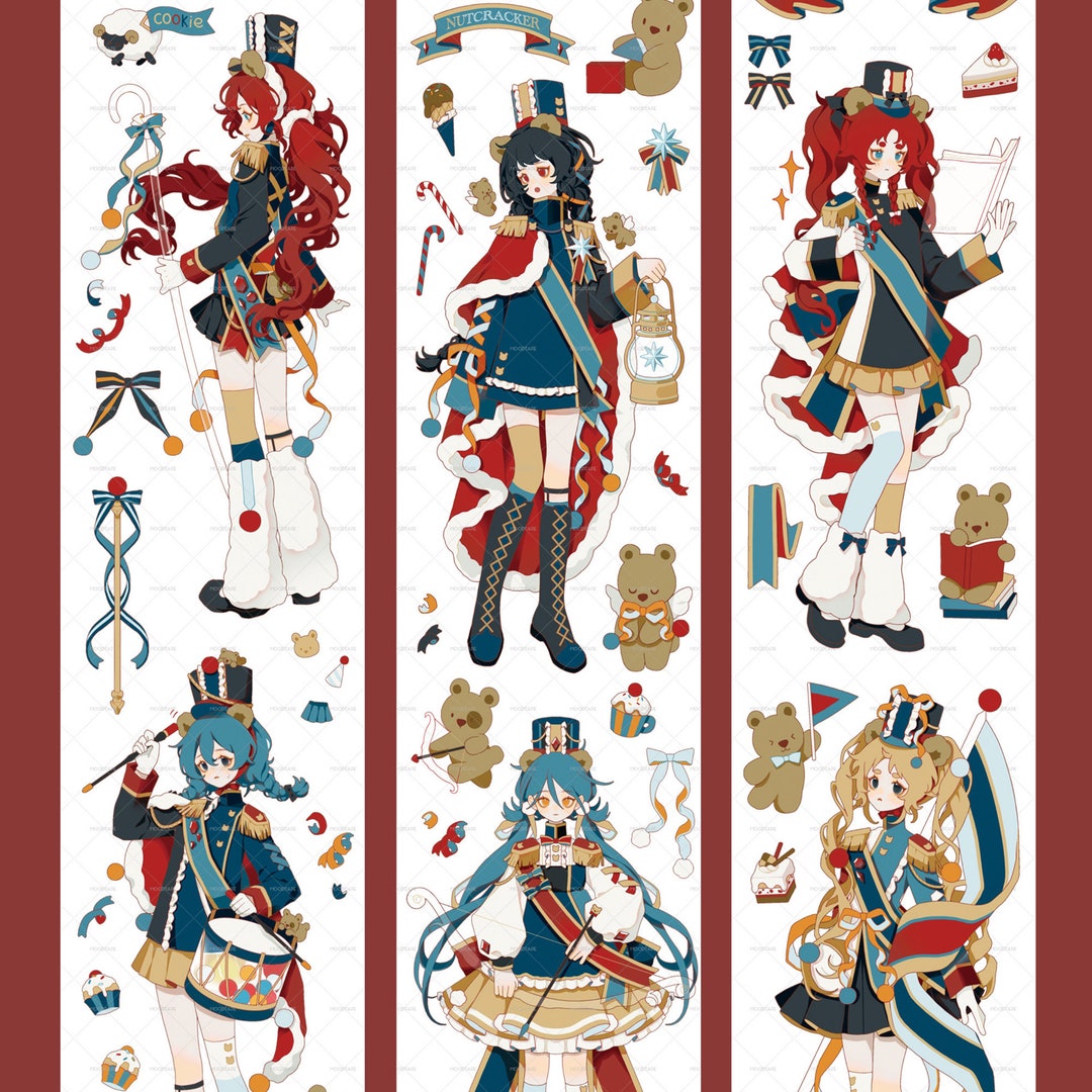 Cute Girl Nutcracker Themed PET Tape ｜cosplay Nutcracker Female ...