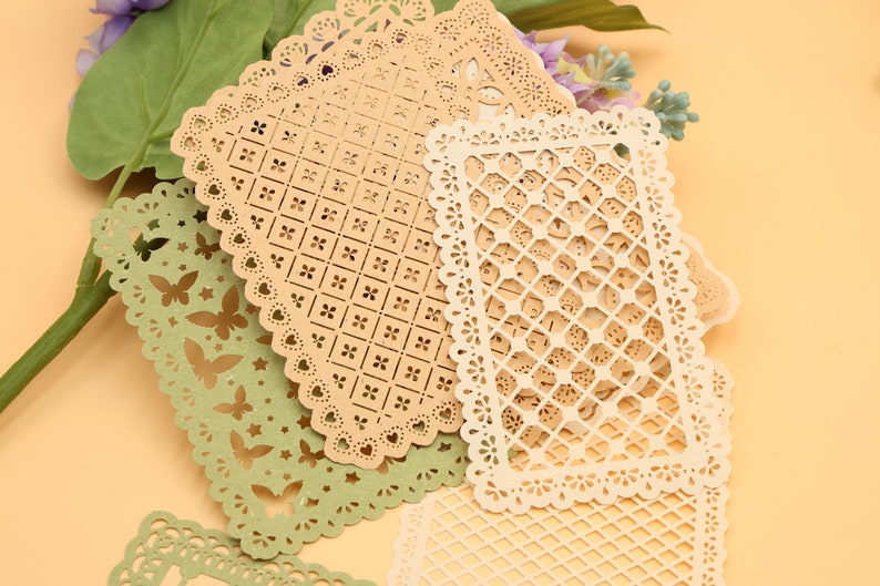 Lace Papercut, Paper Die Cut, Lace Junk Journaling Paper Crafting ...