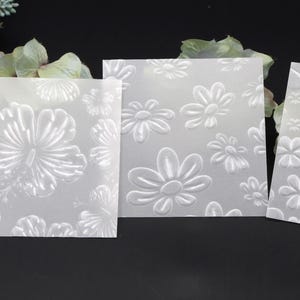 Embossed Vellum Paper Set Vellum Paper Embossed Paper Flower Petal Junk ...