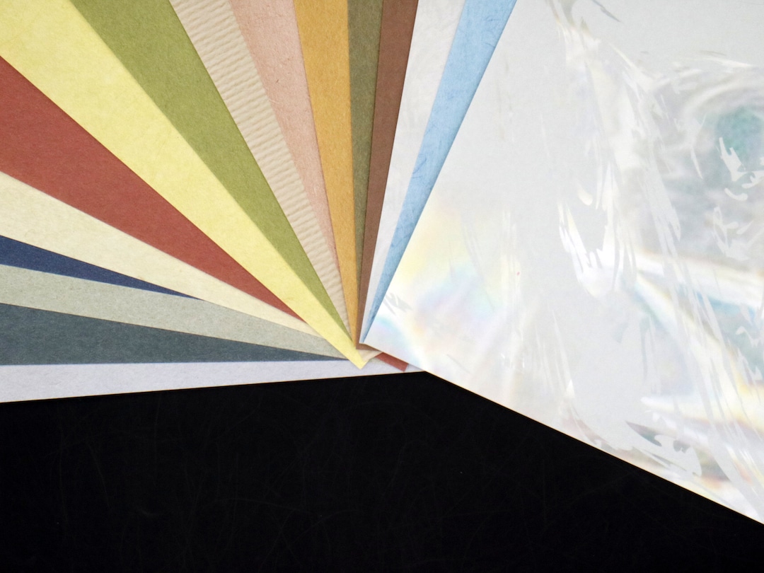 Thin Paper Ephemera Paper | Various Colors 32pcs/pack Thin Paper Pack ...