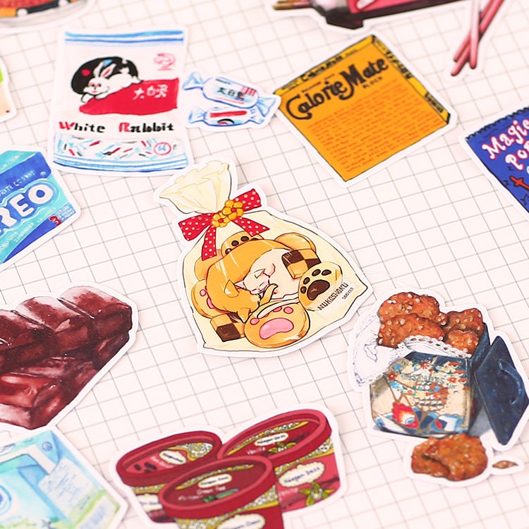 Snack Themed Coke Beer Decorative Stickers Die Cut Stickers - Etsy