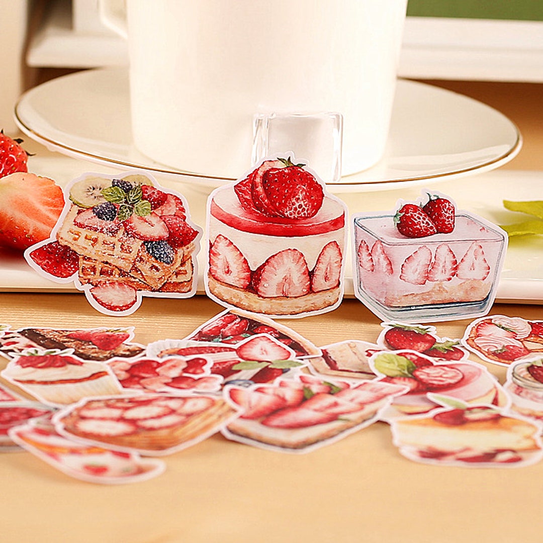 Sweets Stickers Dessert Food Candy Themed Sweets Pie Cake Decorative ...