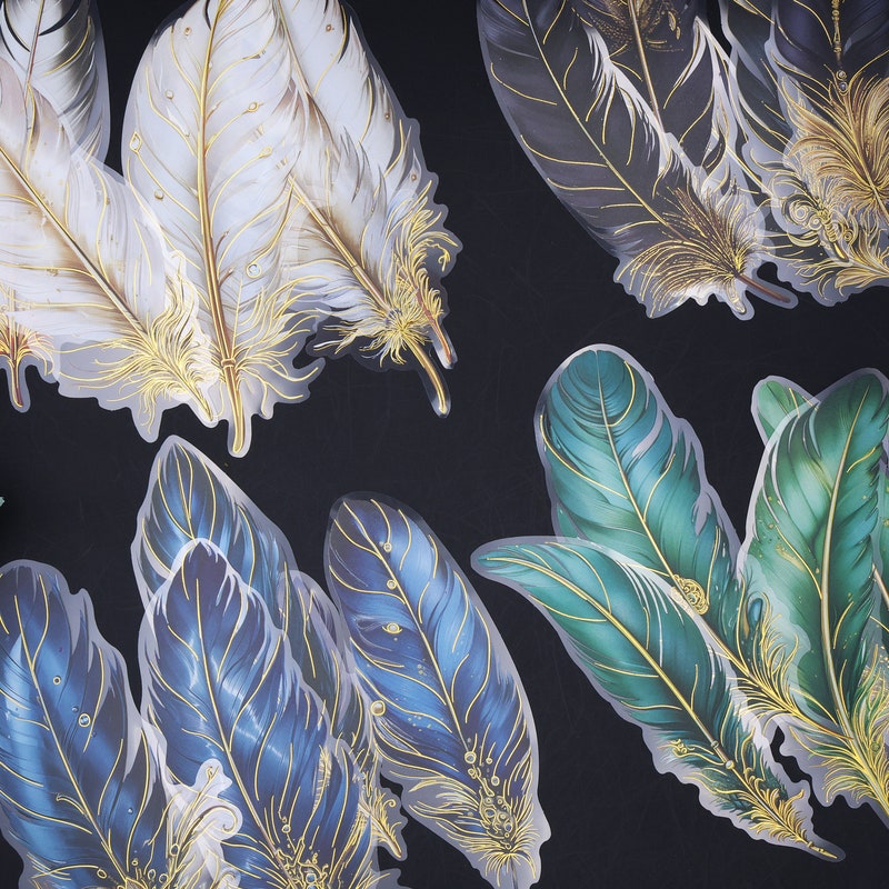 Feather Tags - Etsy