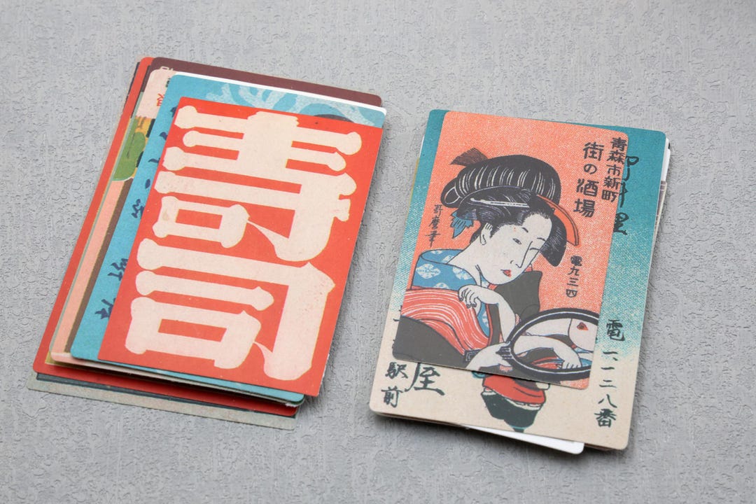Japanese Vintage Stickers | Ads Poster Themed Stickers Decorative ...