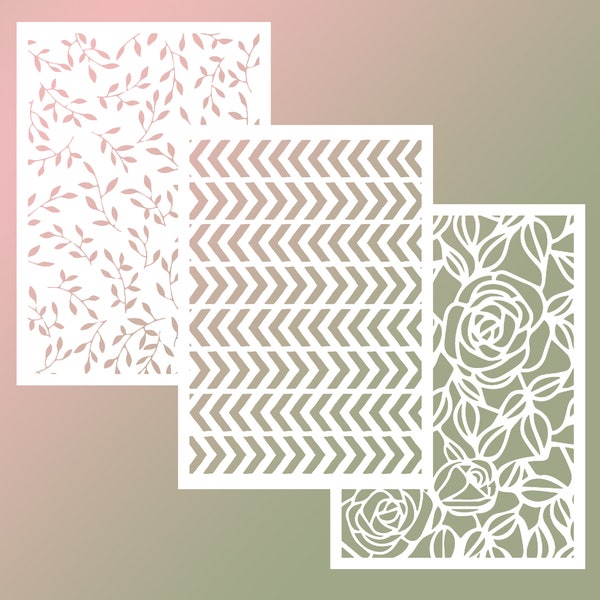 Random Stencil - Etsy