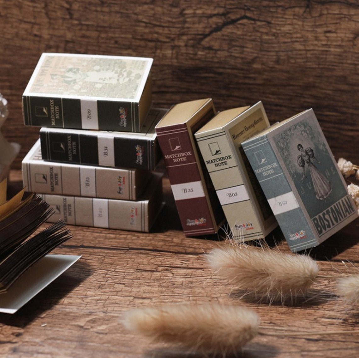 Mini Kraft Paper Book Yellow Pocket Ephemera Vintage Thin - Etsy