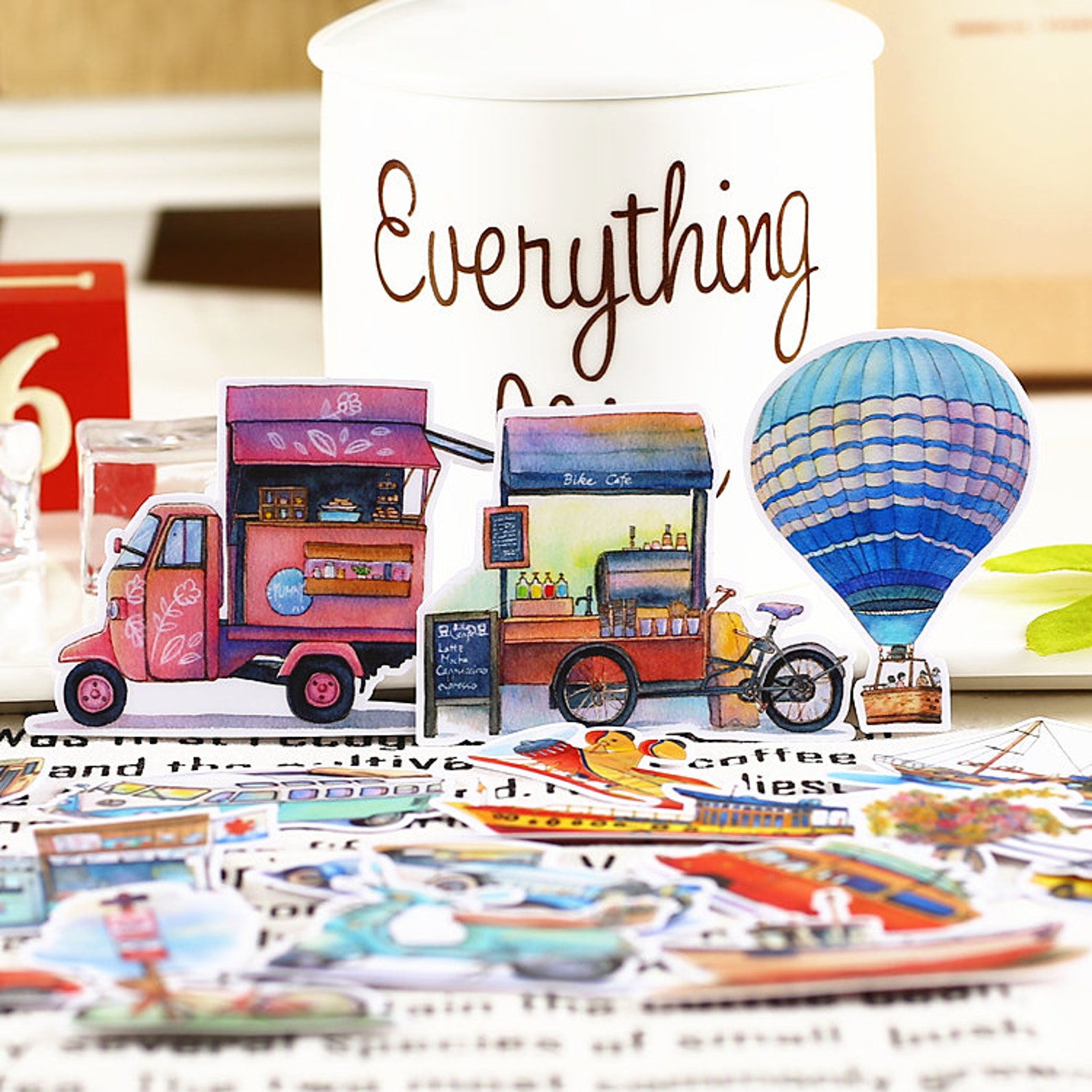 Travel Road Trip Car Vendor Van Motor Vehicle Bus Minivan Hot Air ...