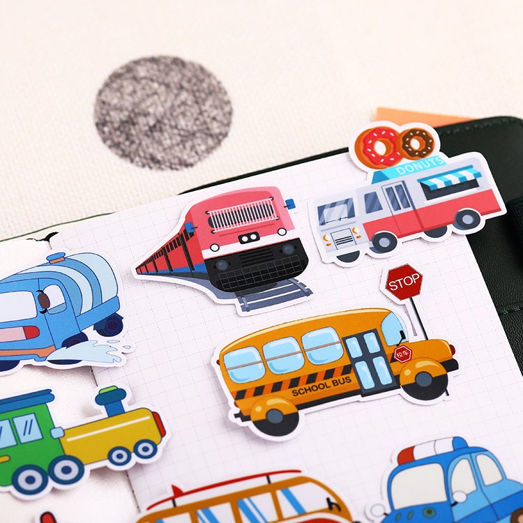 Cute Car Stickers Road Trip Car Vendor Van Motor Vehicle Bus Minivan ...