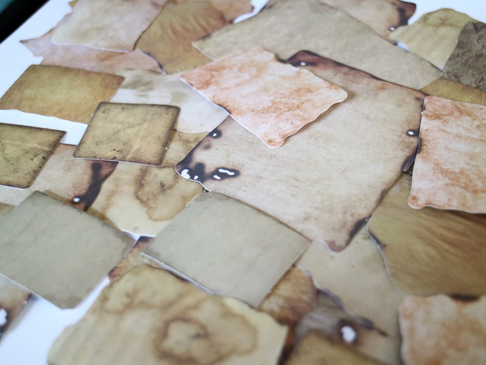 Writable 45pcs/pack Burned Paper Stickers Pack Bojo Sticker - Etsy