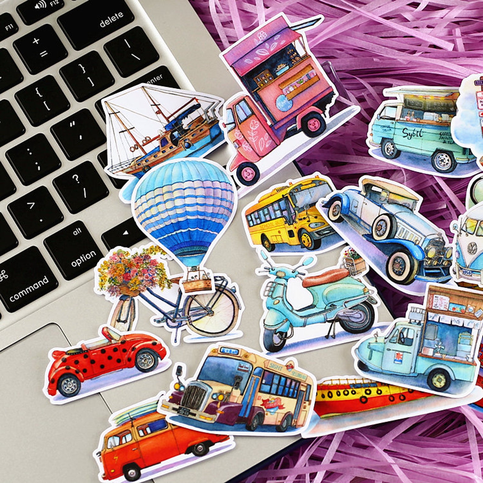 Travel Road Trip Car Vendor Van Motor Vehicle Bus Minivan Hot Air ...