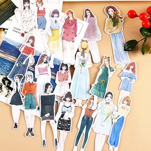 Fashion Girl Stickers | Modern Girls Street Style Dress Street Style ...
