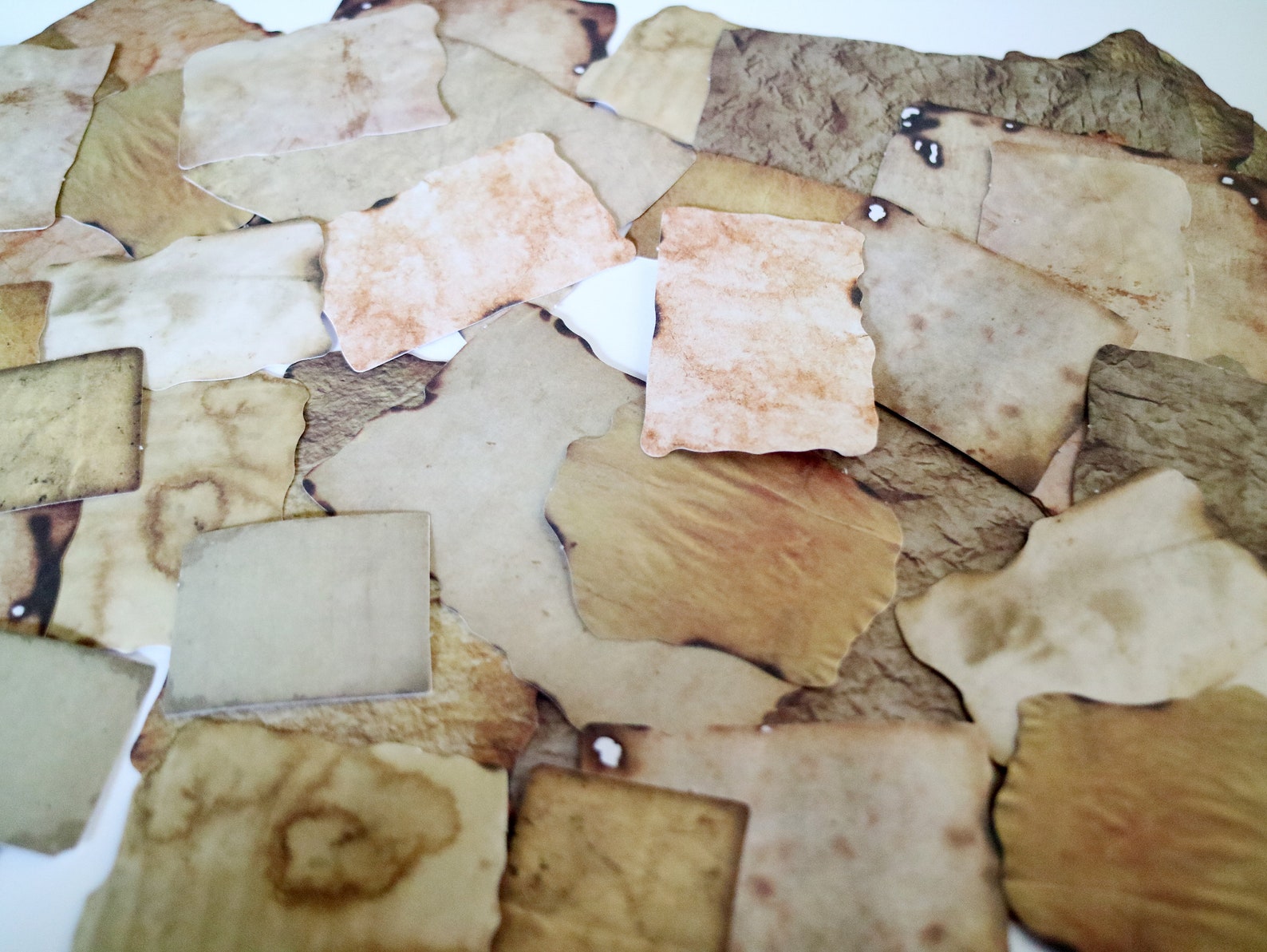 Writable 45pcs/pack Burned Paper Stickers Pack Bojo Sticker - Etsy