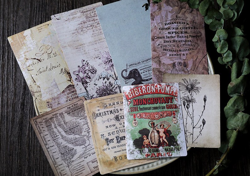 24pcs/pack Double-sided Vintage Paper Packvintage Paper - Etsy