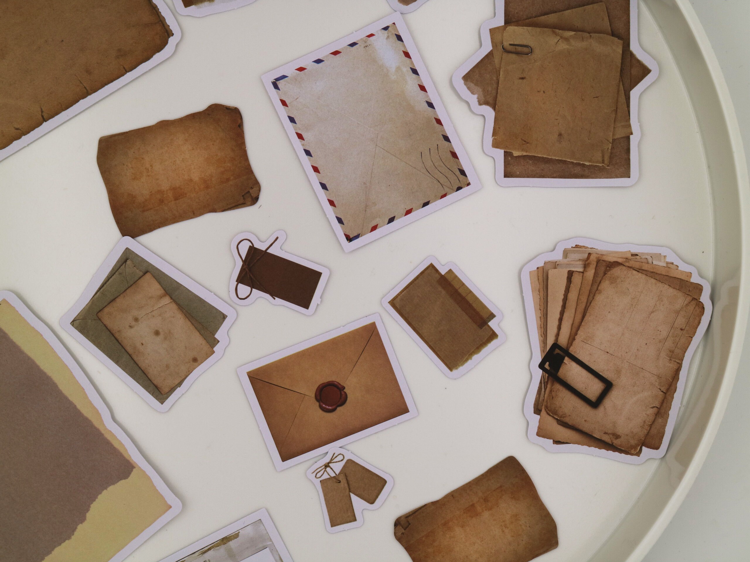 Writable 45pcs/pack Notice Note Board Envelope Stickers - Etsy