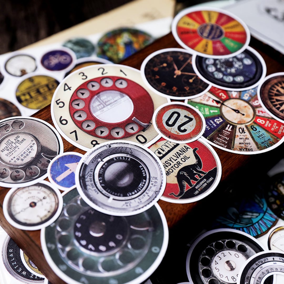 69pcs Clock Dial Telephone Mechanical Movement Church Window Themed ...
