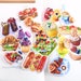 Sweets Stickers | Dessert Food Fruit Tart Candy Macaron Themed Sweets ...