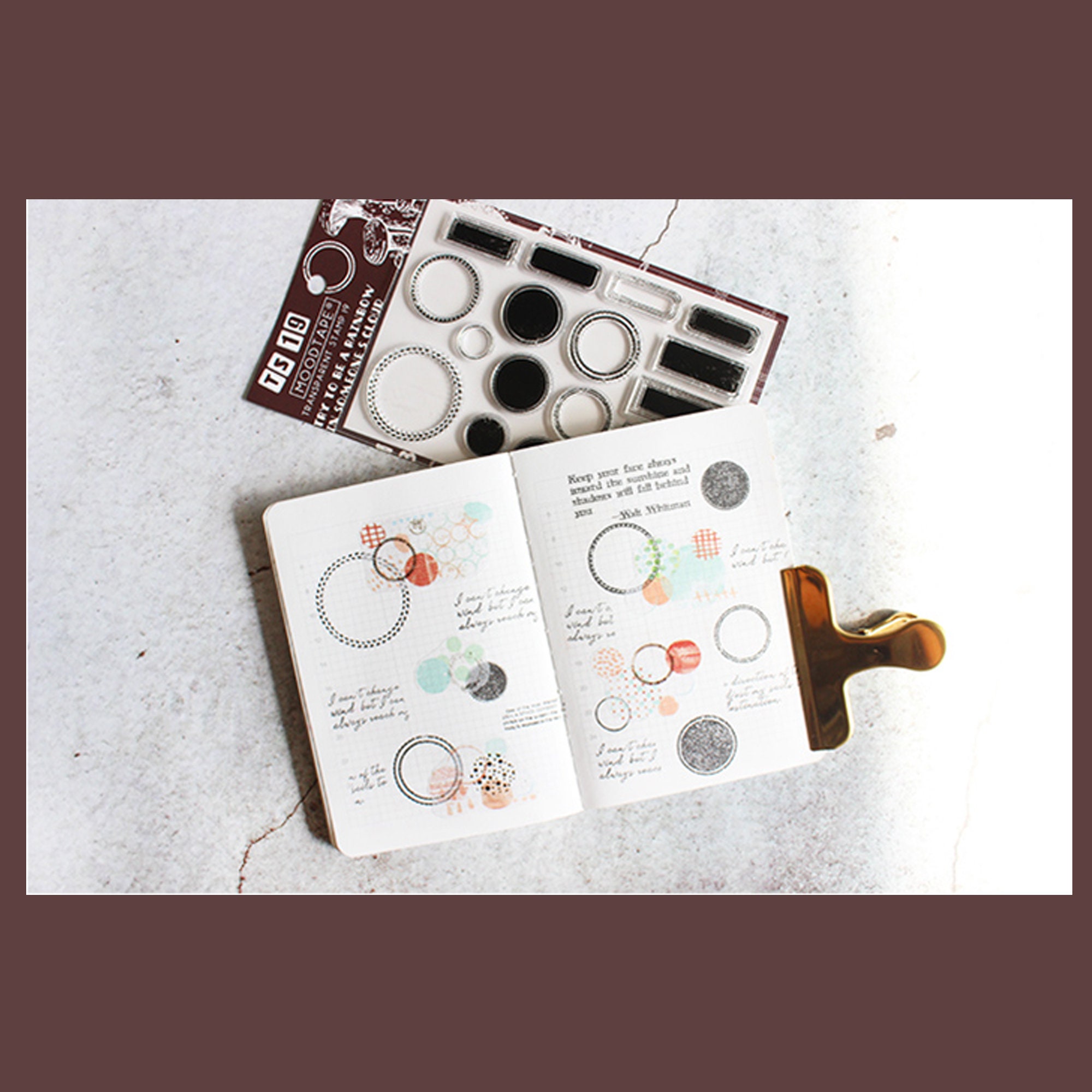 Clear Stamp Set/ Clear Stamp Vintage Labels Tagsround - Etsy