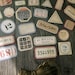 Vintage Number Receipt Stickers Vintage Number Ticket - Etsy