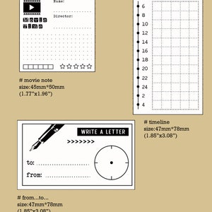 Wood Stamps Rubber Stamps Tracker Round Tracker Stamp, Calendar Stamp ...