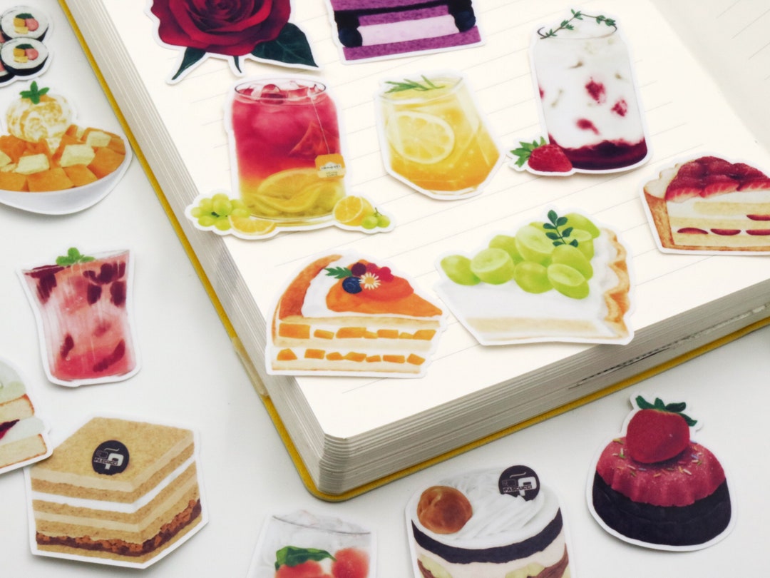 Cakes Stickers | Iced Tea Dessert Food Candy Themed Sweets Cake ...
