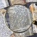 Vintage Collage Newspaper Tags Paper| Newspaper Collage Hang Tag Paper ...