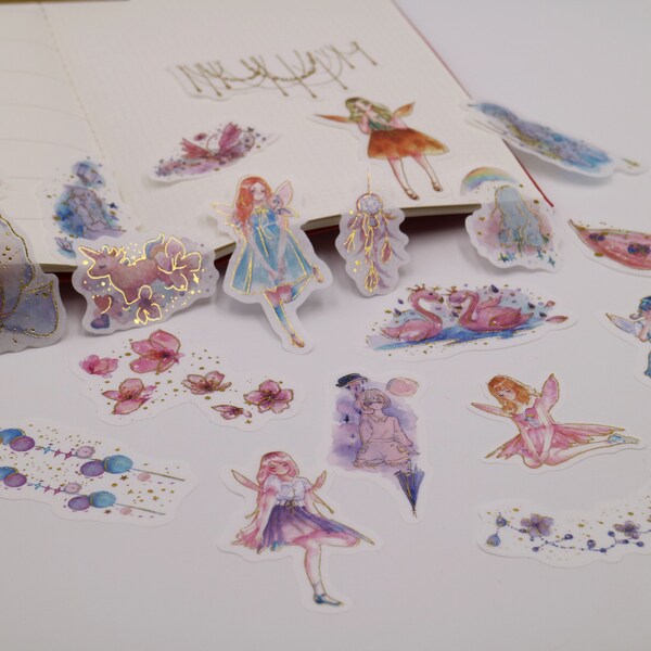 Fantasy Stickers - Etsy