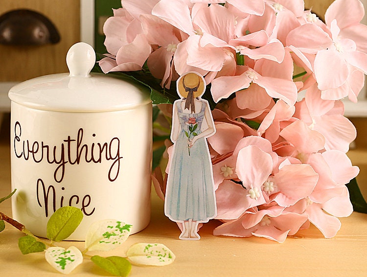 Fashion Girl Stickers Modern Girls Street Style Dress Street - Etsy