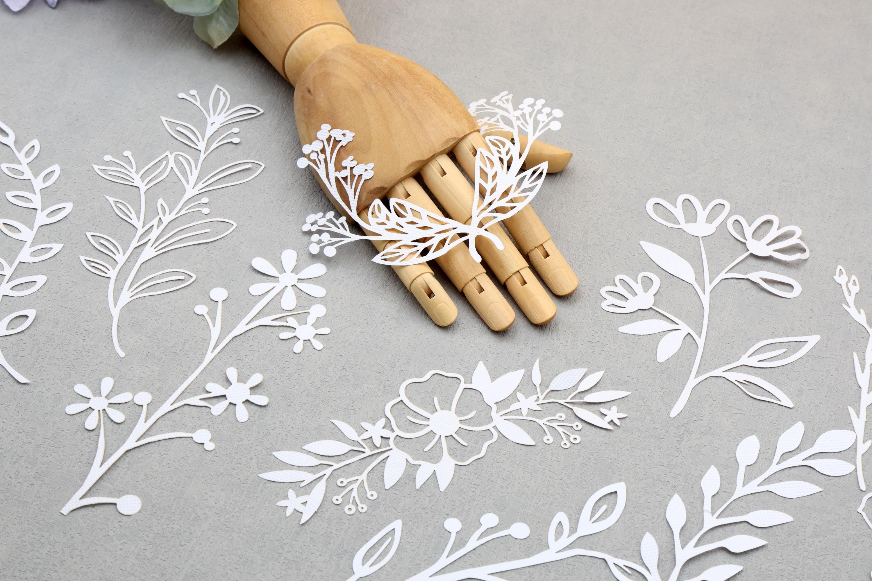 10PCS Assorted Lace Strips Paper Die-cuts, Lace Paper Cutting Thin Die ...