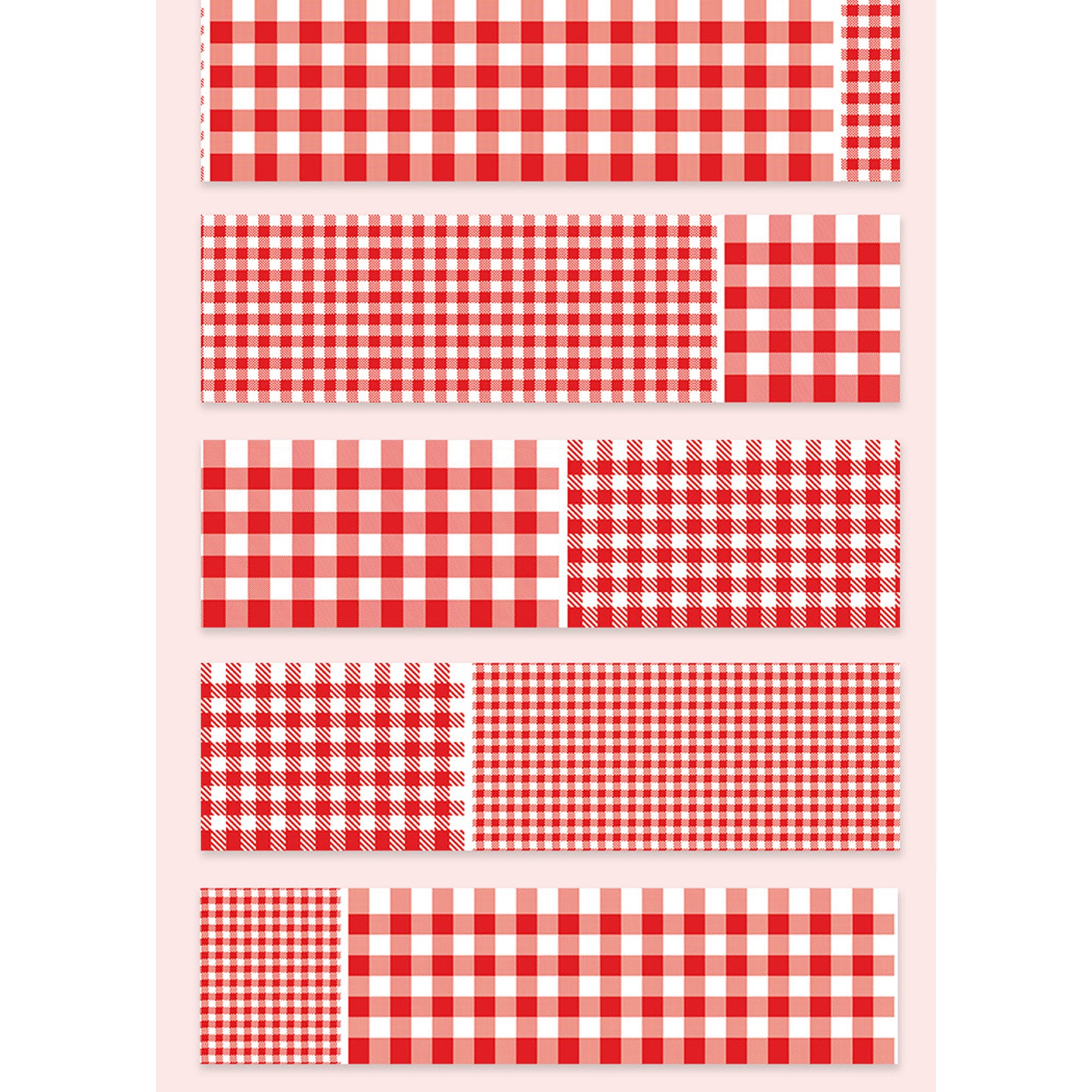Washi Tape | Striped Checked Pattern Buffalo Plaid, Gingham, Tartan ...