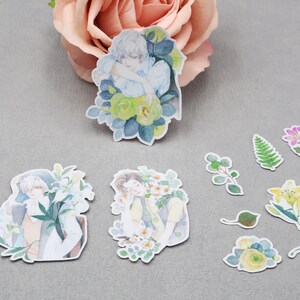 Fashion Street Boy Sticker, Comic Boy Stickers Pack~die-cut Sticker ...