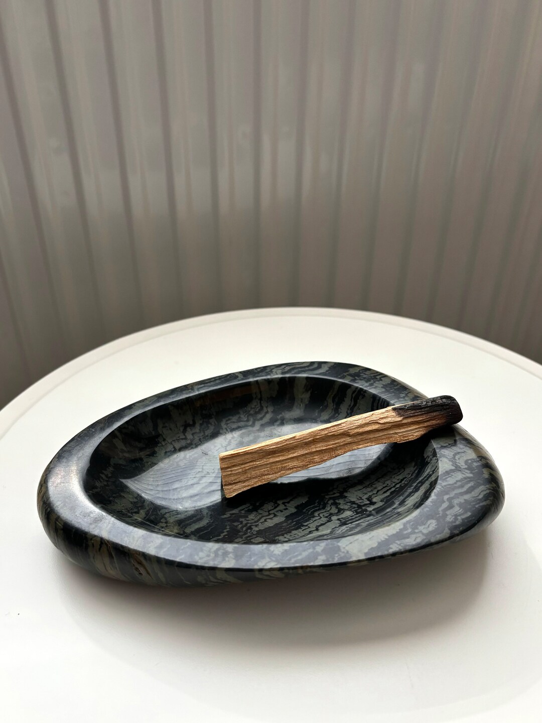 Black Natural Stone Tray ,stone Dish,river Stone Tray ,bathroom Decor ...