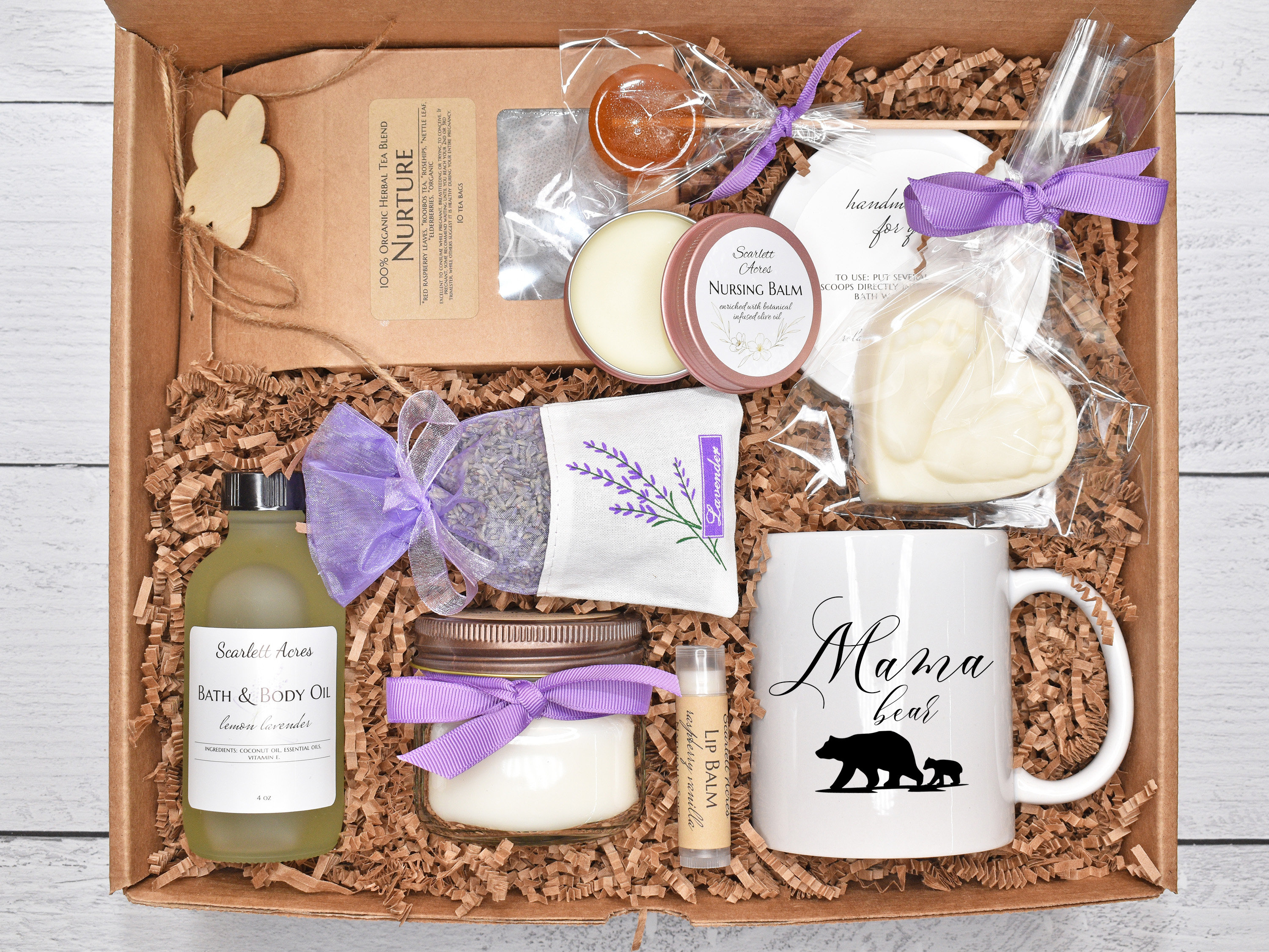 Postpartum Care Box, Third Trimester, New Mom Gift Box, Postpartum Gift ...