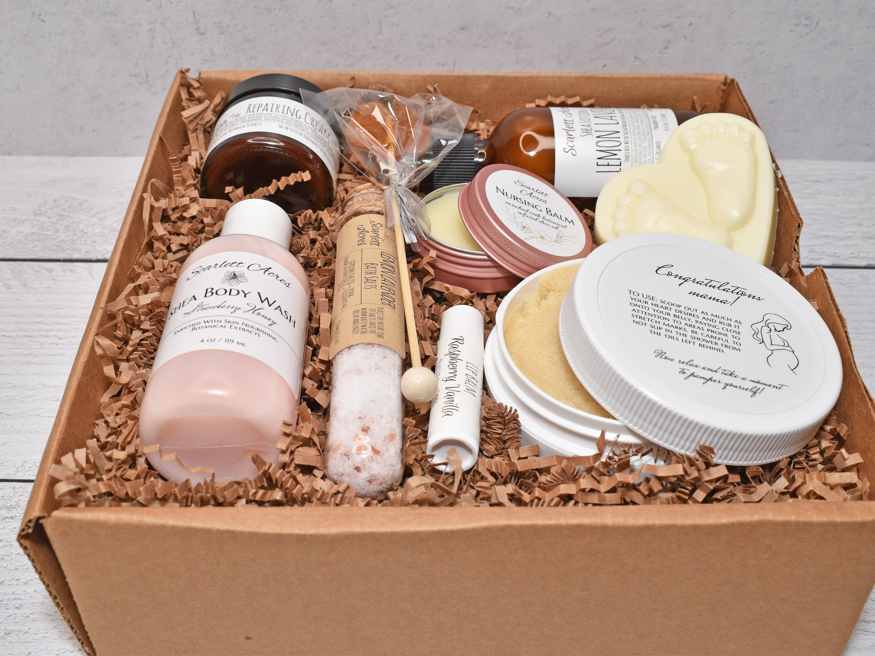 New Mom Care Package, Postpartum Care Kit, New Mom Gift Basket, First ...