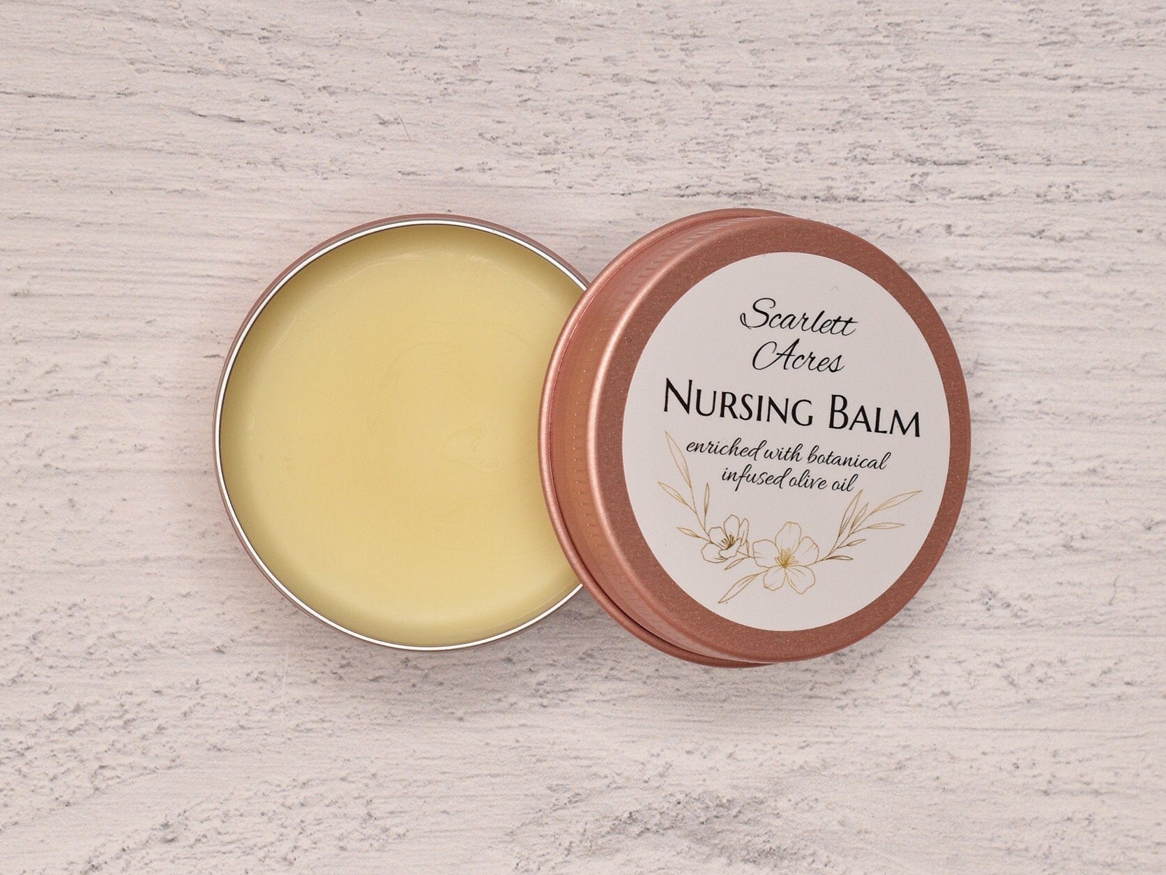Botanical Nursing Balm, Organic Nipple Balm, Natural Nipple Cream ...