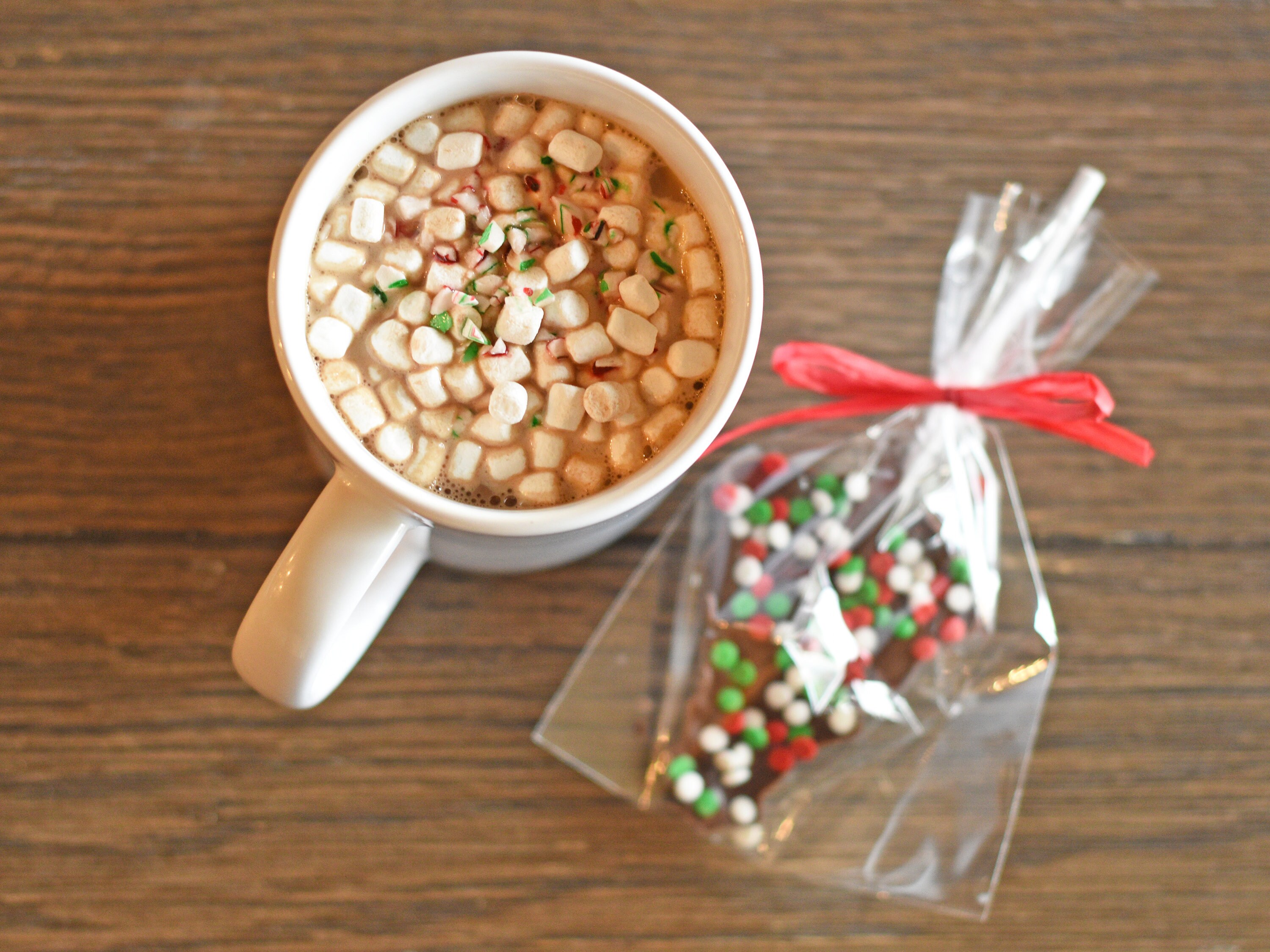 Hot Chocolate Gift Set, Holiday Gift Basket, Peppermint Mocha Gift Set ...